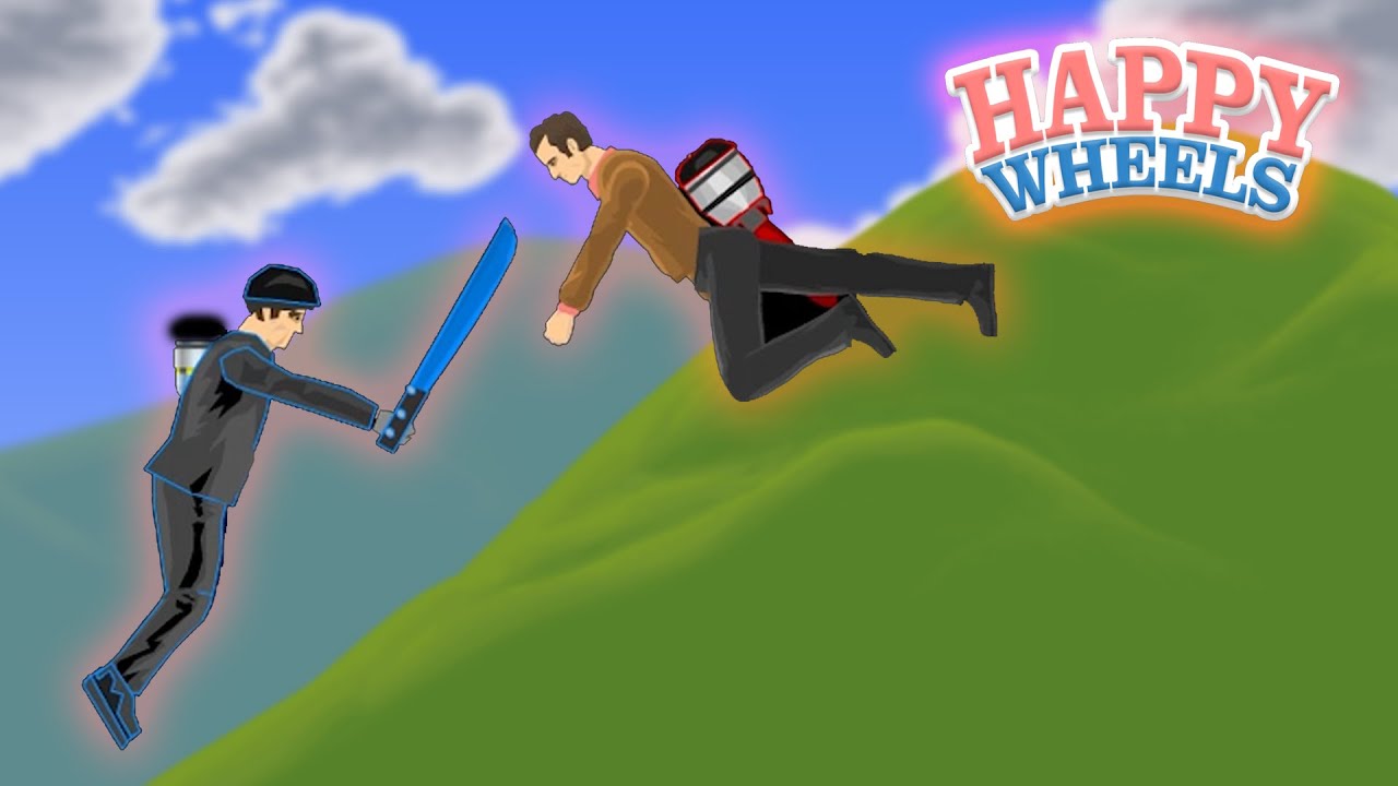 LUPTA IN AER! - HAPPY WHEELS - YouTube