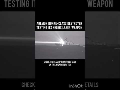 US Navy DESTROYER Fires HELIOS Laser Weapon! 💥 | The Future of Warfare is Here 🚀