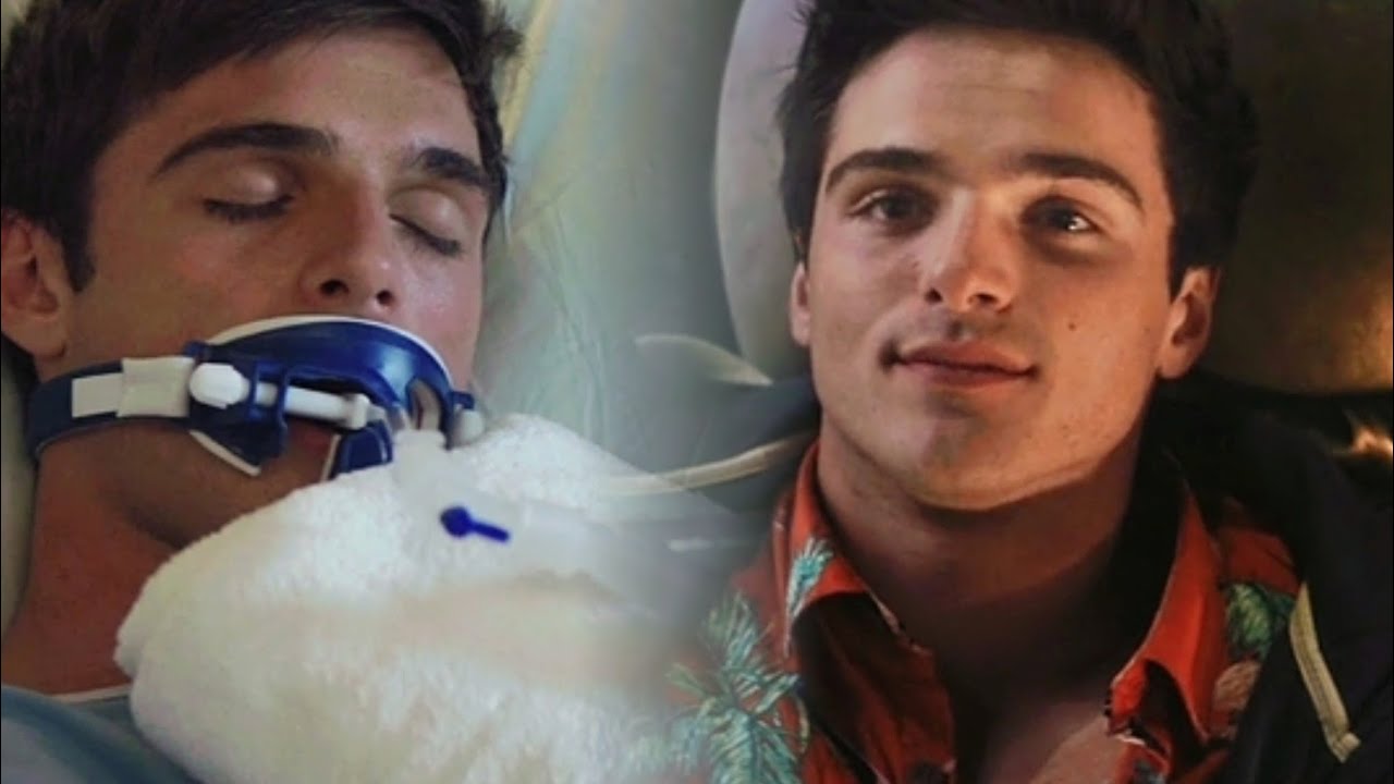 Two handsome men with death through a rare deadly disease - sick male ...