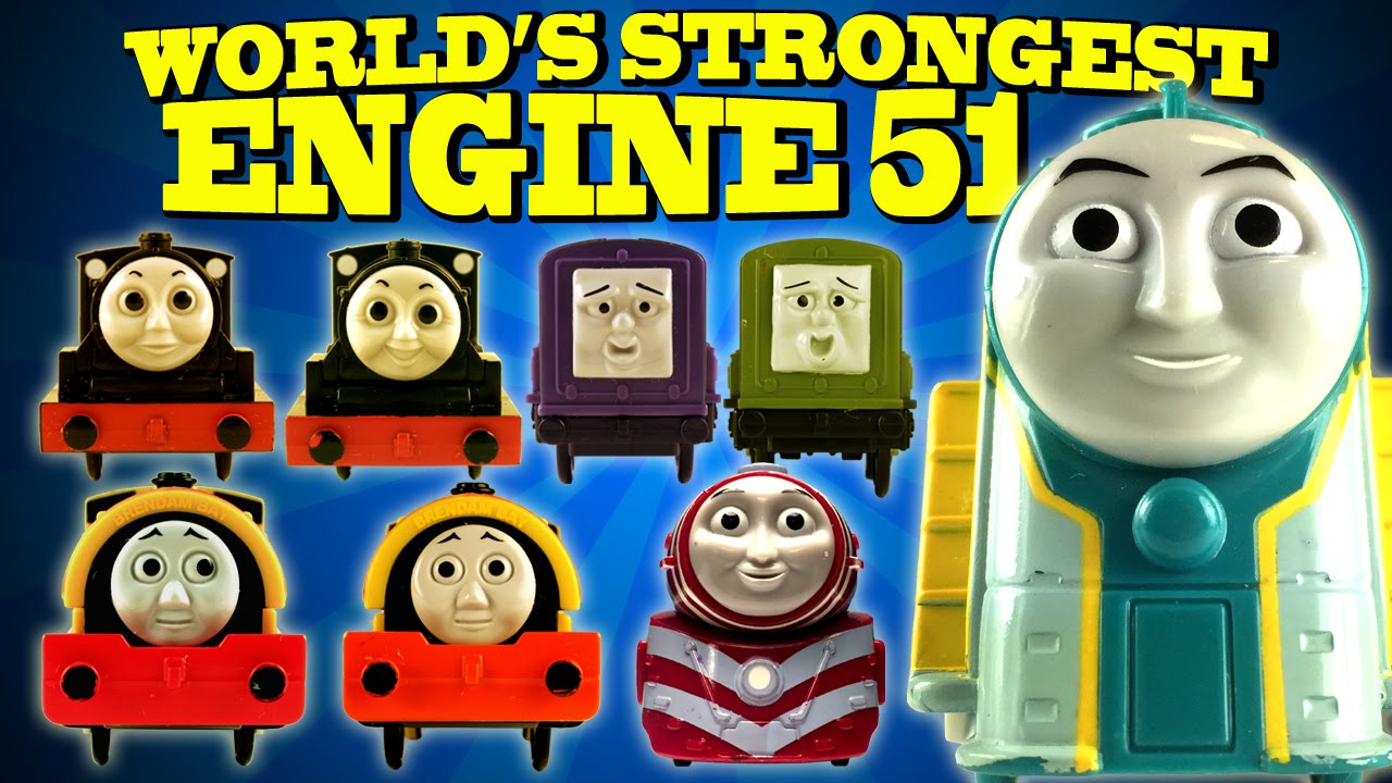 Thomas and Friends 51 World's Strongest Engine Trackmaster ...