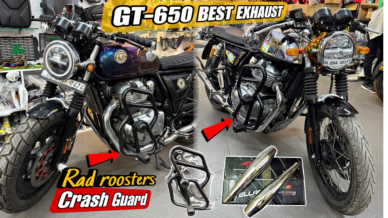 Gt 650 red rooster | Gt-650 Modified | Interceptor 650 Modifications 😎 ...