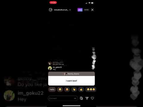 BadKidHannah arguing with a fan