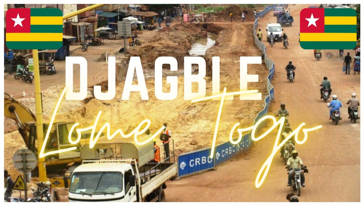 A DRIVE FROM LOME TOTHE NEW CONSTRUCTED ROUTE TO DJAGBLE WES AFRICA # ...