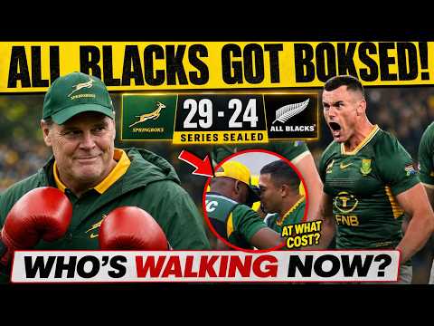 🔴WHO'S 'WALKING' NOW, RENNIE? THE SPRINGBOKS JUST BOKSED THE ALL BLACKS and SEALED THE SERIES!