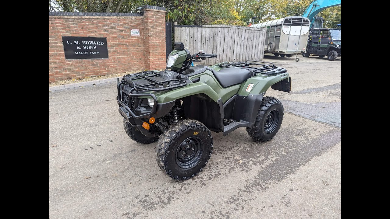 HONDA RTX 500 WALKAROUND VIDEO - YouTube