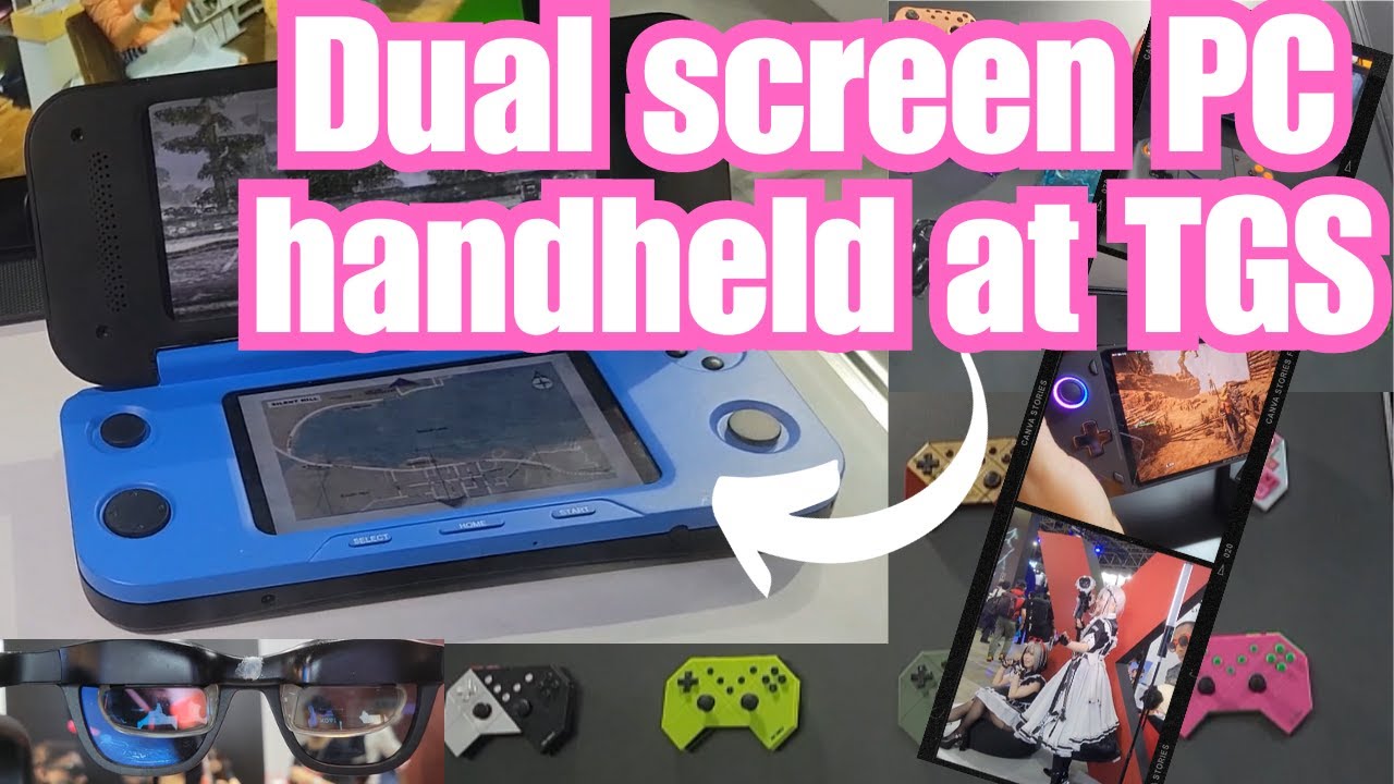 Tokyo Game Show 2023 Digest part 2 | Dual screen clamshell, onexplayer ...