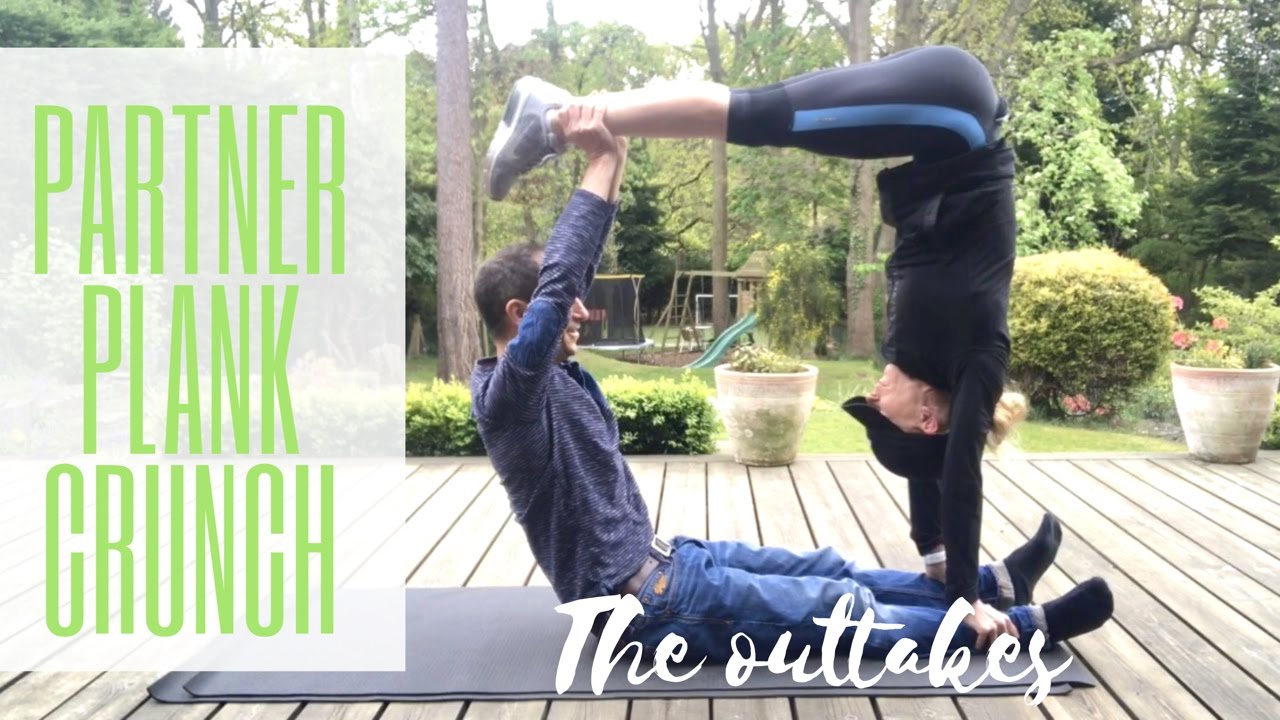 Partner Box Plank Crunch outtakes - YouTube