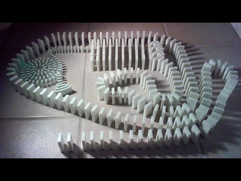 Cool Domino Size Variation Projects! - YouTube