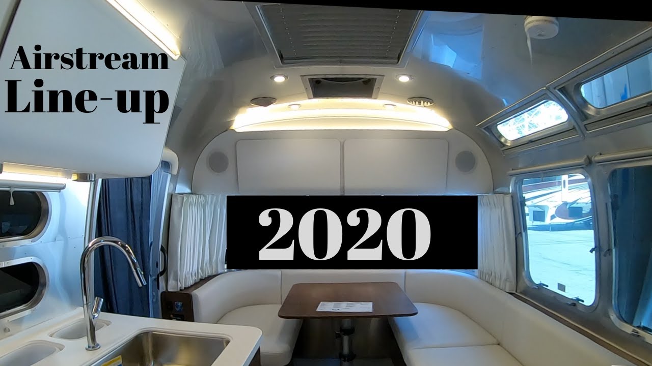 ENTIRE 2020 AIRSTREAM LINE WALK THROUGH - YouTube