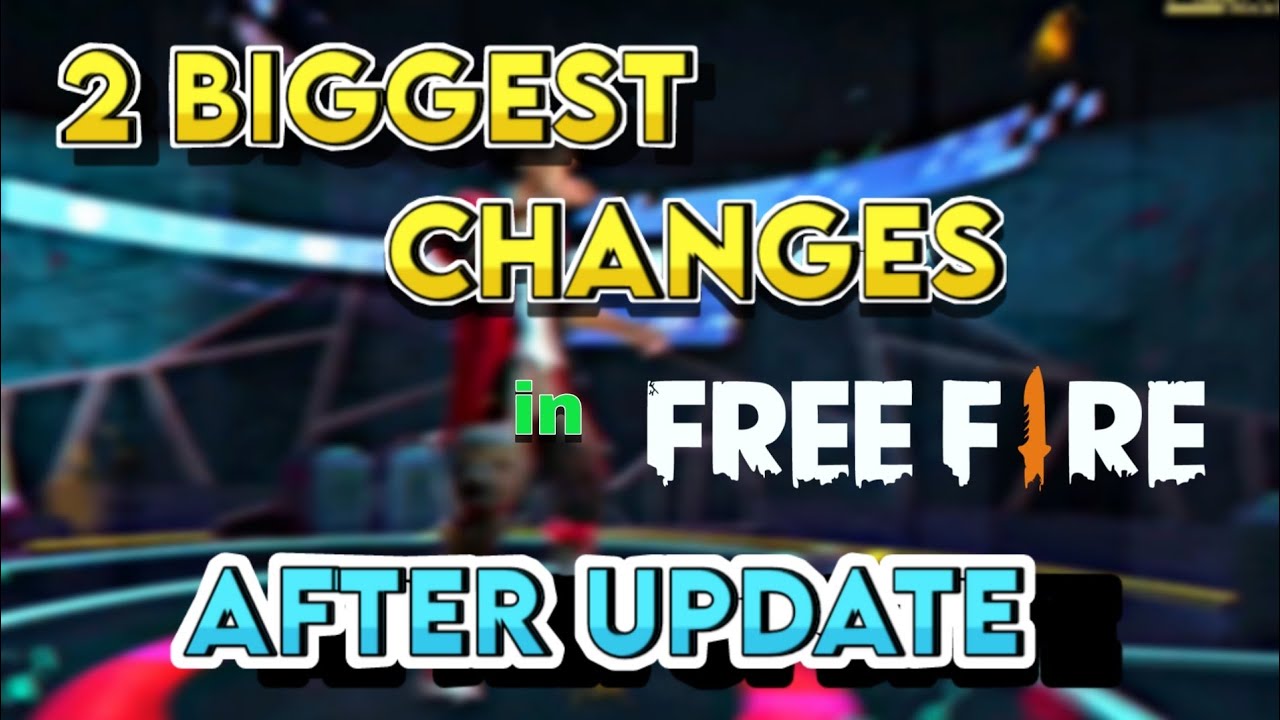 2 BIGgest CHANGE 😱 IN FREE FIRE AFTER UPDATE⚠️ | FREE FIRE UPDATE ...