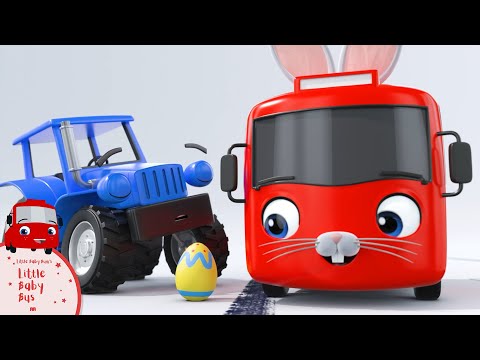 Easter Bunny Buster | Red Buster | Bus Cartoon | Fun Kids Cartoon Video