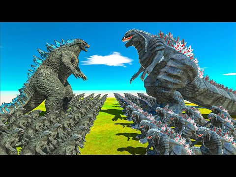 Growing Godzilla 2014 VS Godzilla Ultima Size Comparison - ARBS