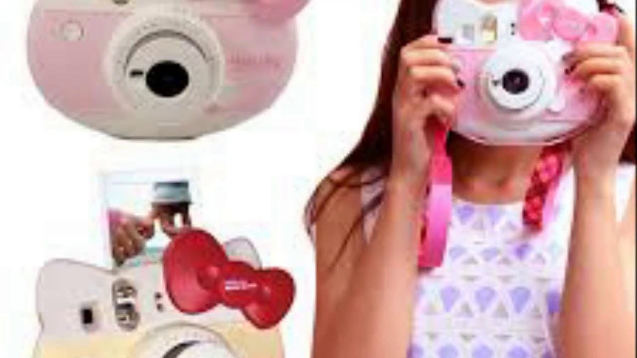 Instax Mini Hello Kitty Instant Camera Review - YouTube