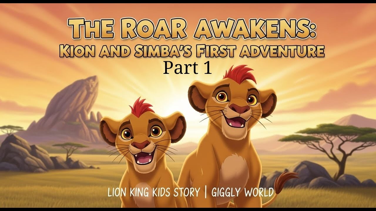 🦁 The Roar Awakens: Kion and Simba’s First Adventure – Lion King Kids ...