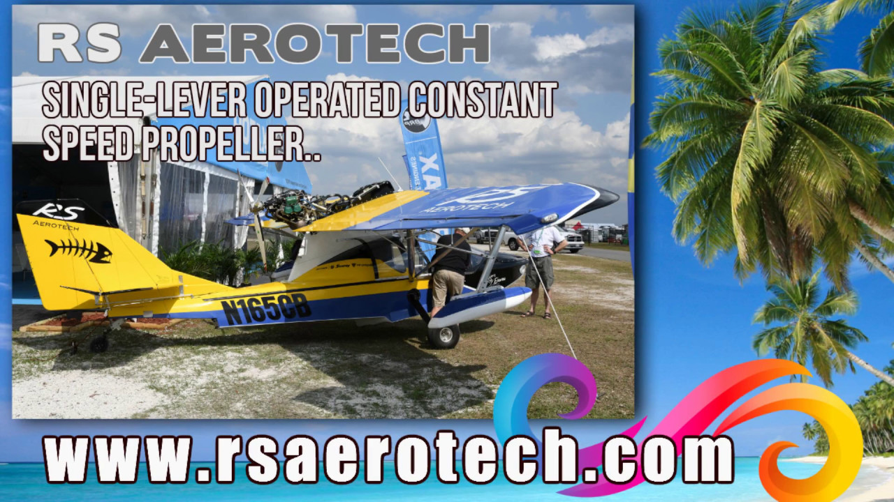 Rotax 912 iS, RS Aerotech single lever constant speed MT propeller ...