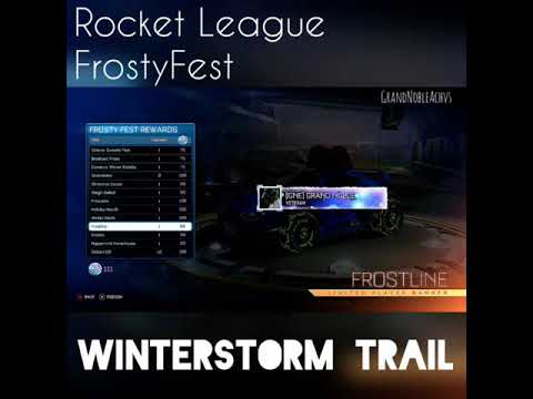 Rocket league - Winter storm trail - YouTube