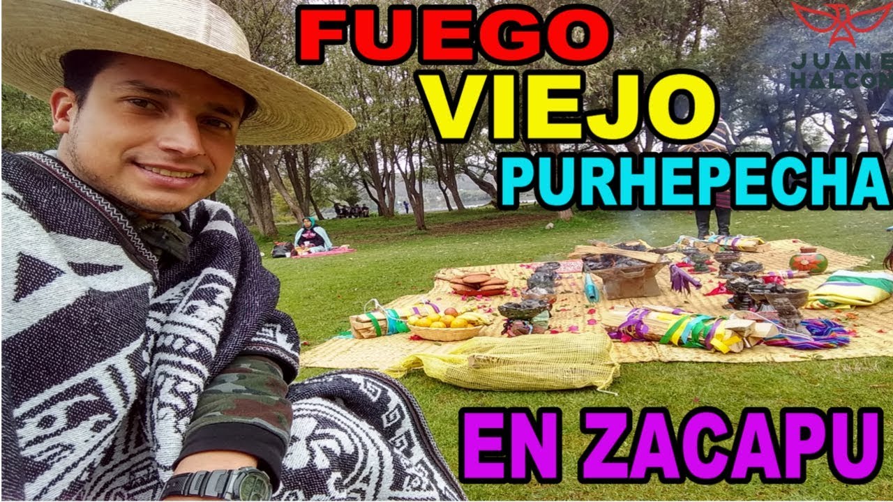 LA CAMINATA FUEGO VIEJO PURHEPECHA asi llego a ZACAPU MICHOACÁN de la comunidad de HUANCITO 2018 ...