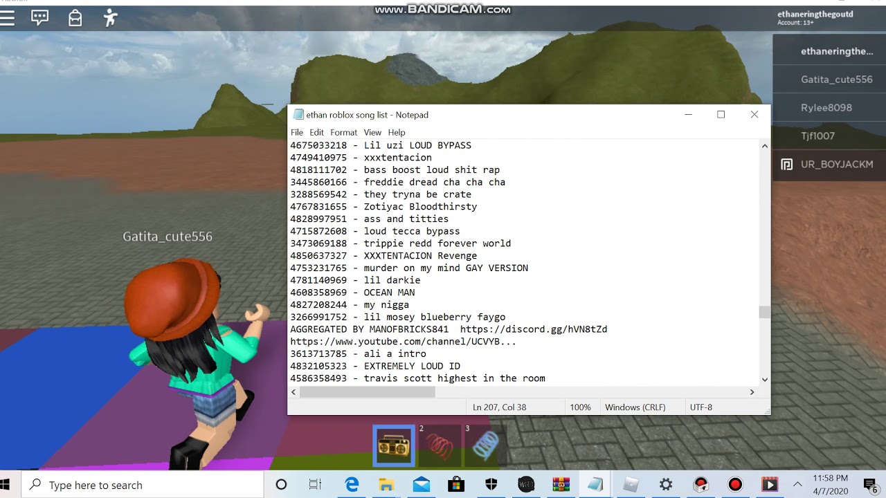 my collection of audios roblox edition - YouTube