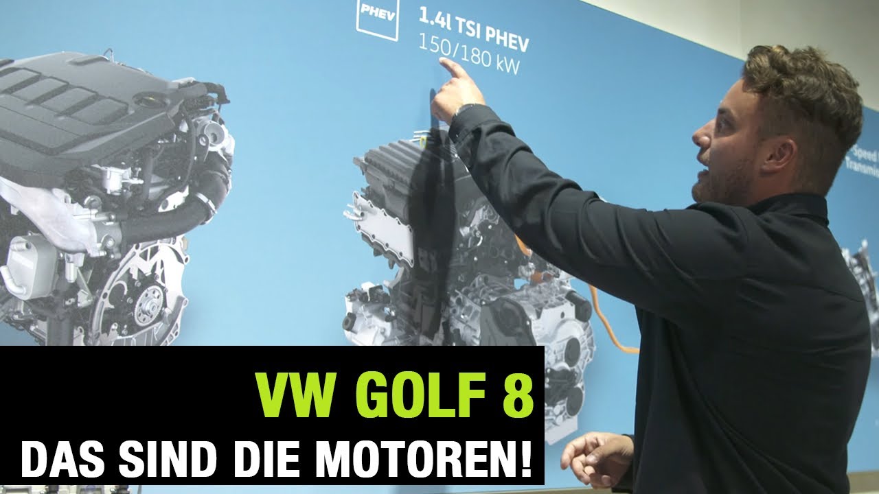 2020 VW Golf 8 - Das sind die Motoren: TSI | TDI | TGI | eTSI | eHybrid ...