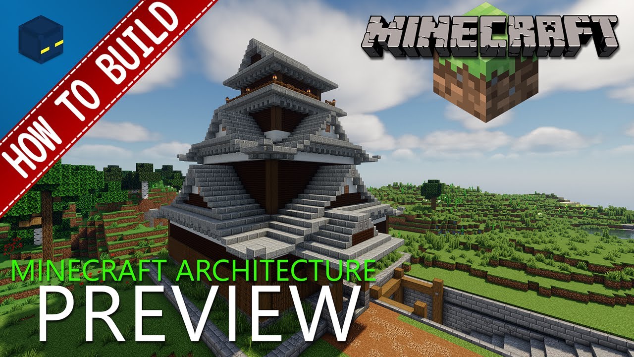 Minecraft Achitecture : Japanese Fortress | Preview - YouTube