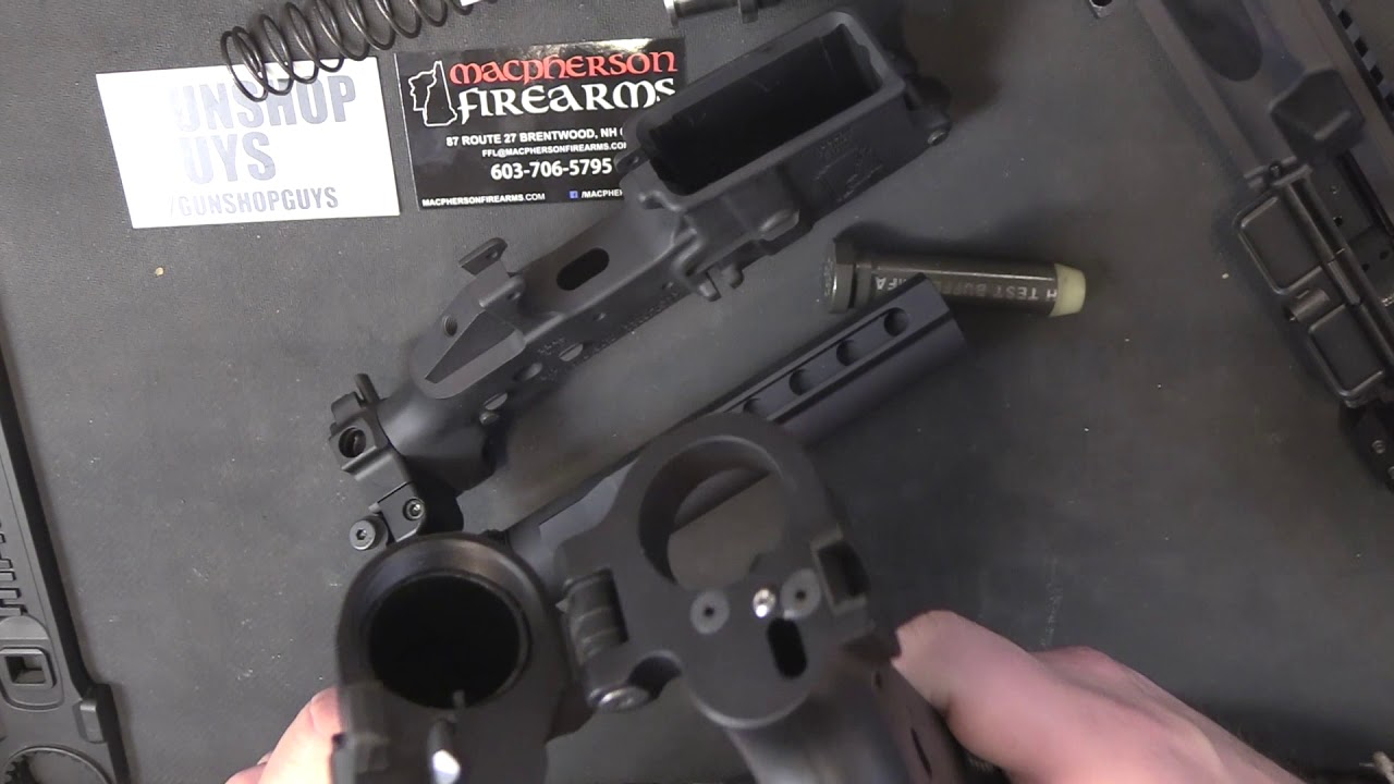 MacPherson Side Folding Lower Receiver vs LAW Tactical Side Folding ...