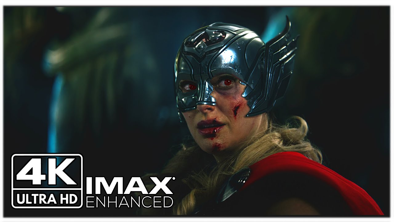 All Lady Thor Fight Scenes 4K IMAX | Thor Love and Thunder | - YouTube