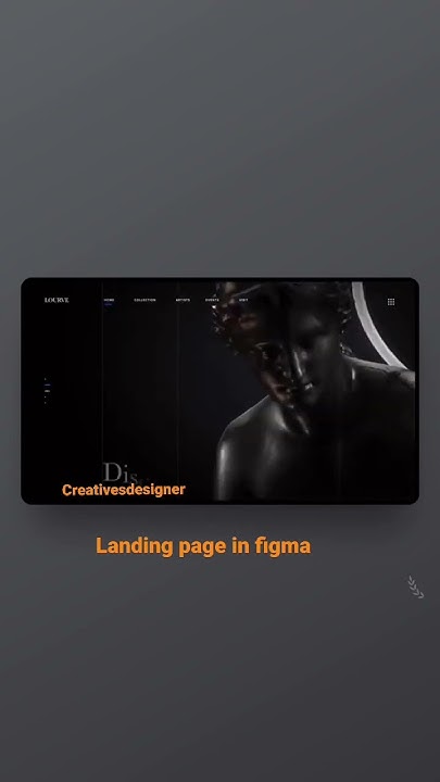 Land page website in figma design witn smart animation #figmadesign #figmatips #shortsvideo ...