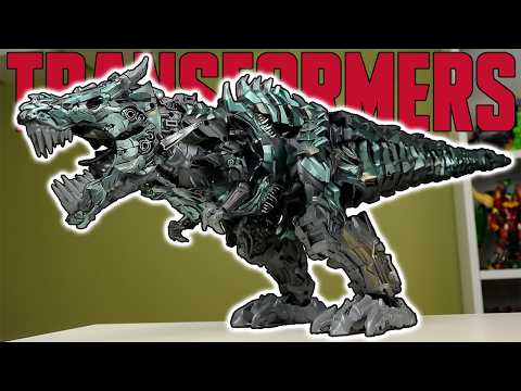 B I G Freaking Robot Dinosaur | #transformers Studio Series Titan Class Grimlock Review