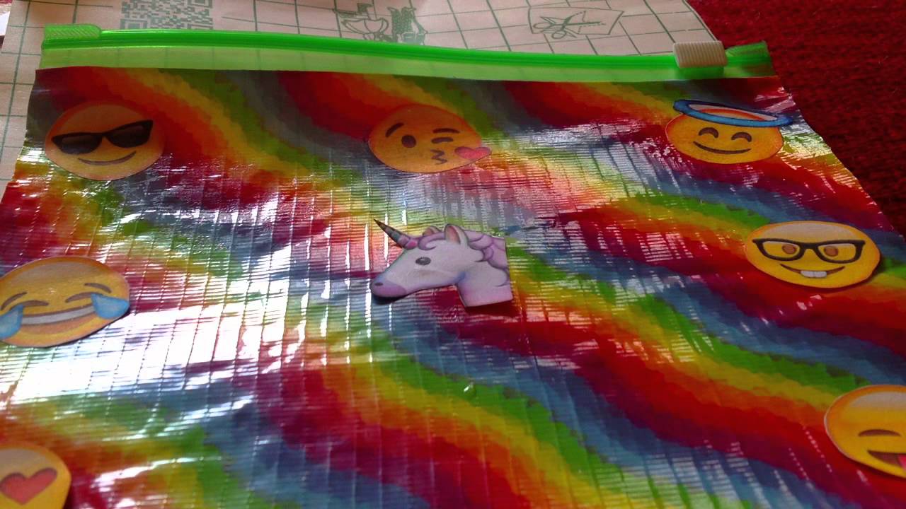 Emoji Pencil Case DIY - YouTube