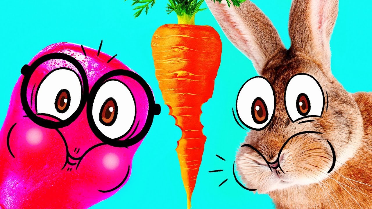 Slick Slime Sam Befriends a FUNNY SOCK BUNNY - YouTube