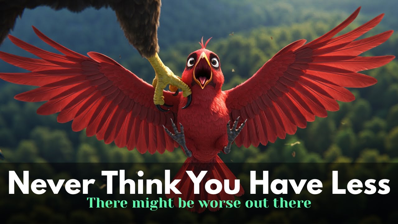 NEVER THINK LITTLE OF WHAT YOU HAVE | MORAL STORY OF A BIRD - YouTube