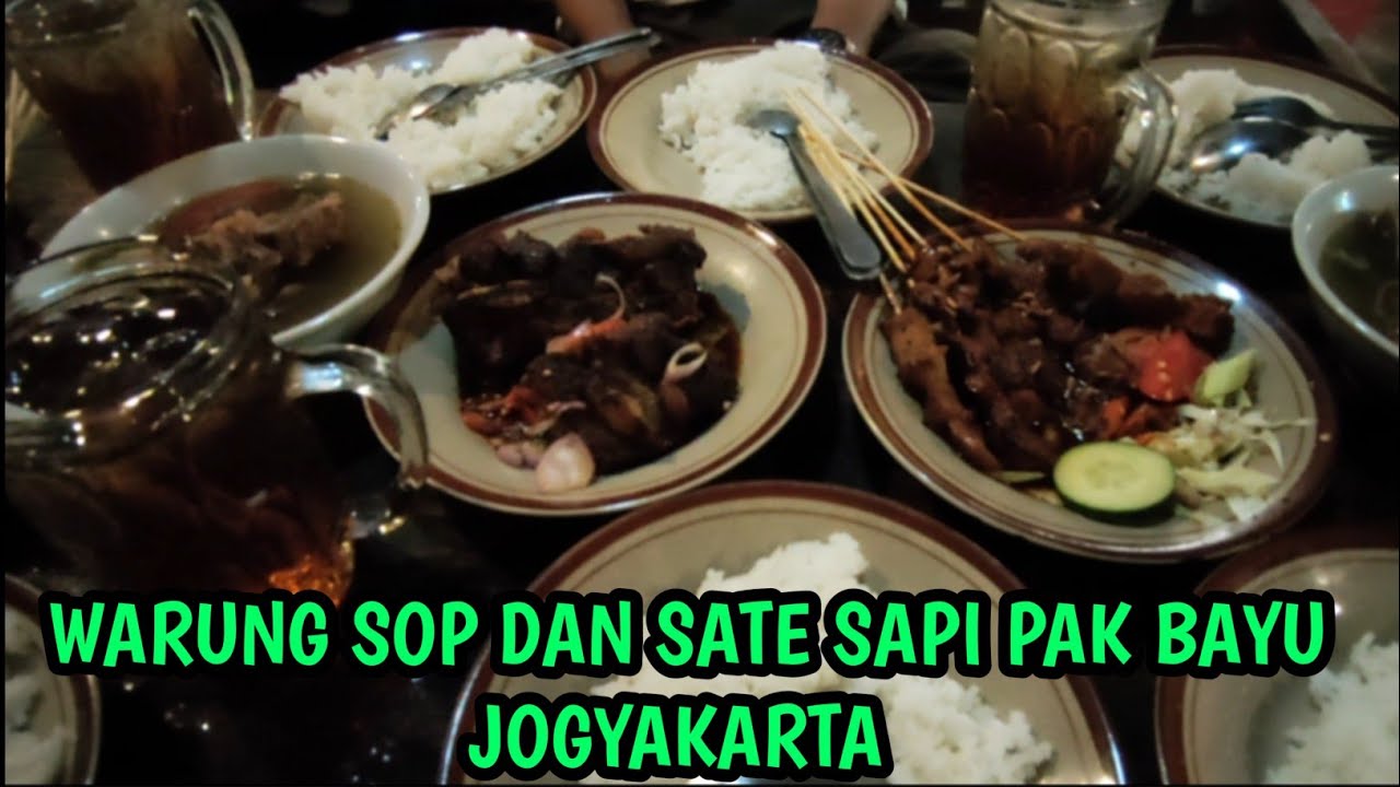 MAKAN ENAK DAN MURAH DI WARUNG SOP DAN SATE SAPI PAK BAYU - JEJAK ROSY ...