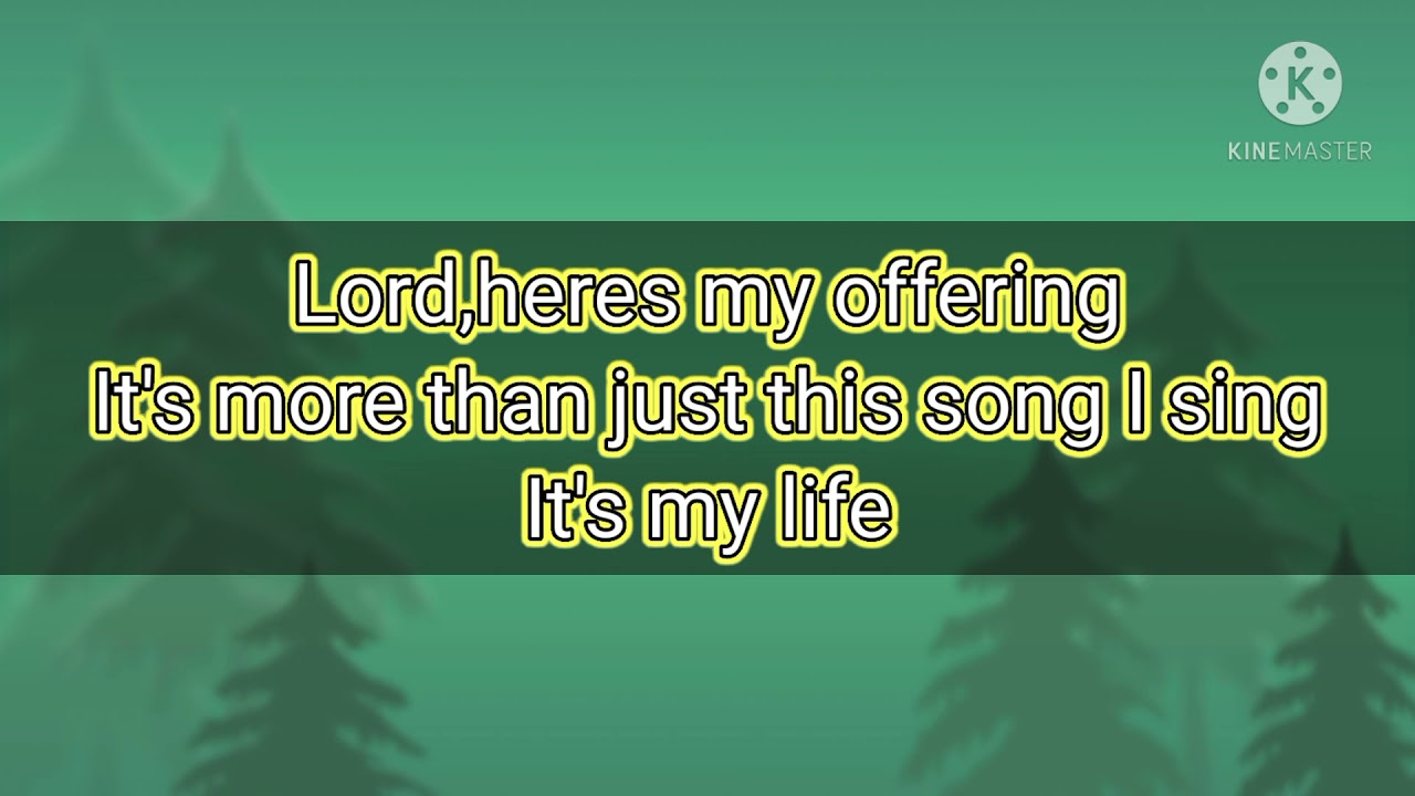 Offering Song (by The Lads) - YouTube