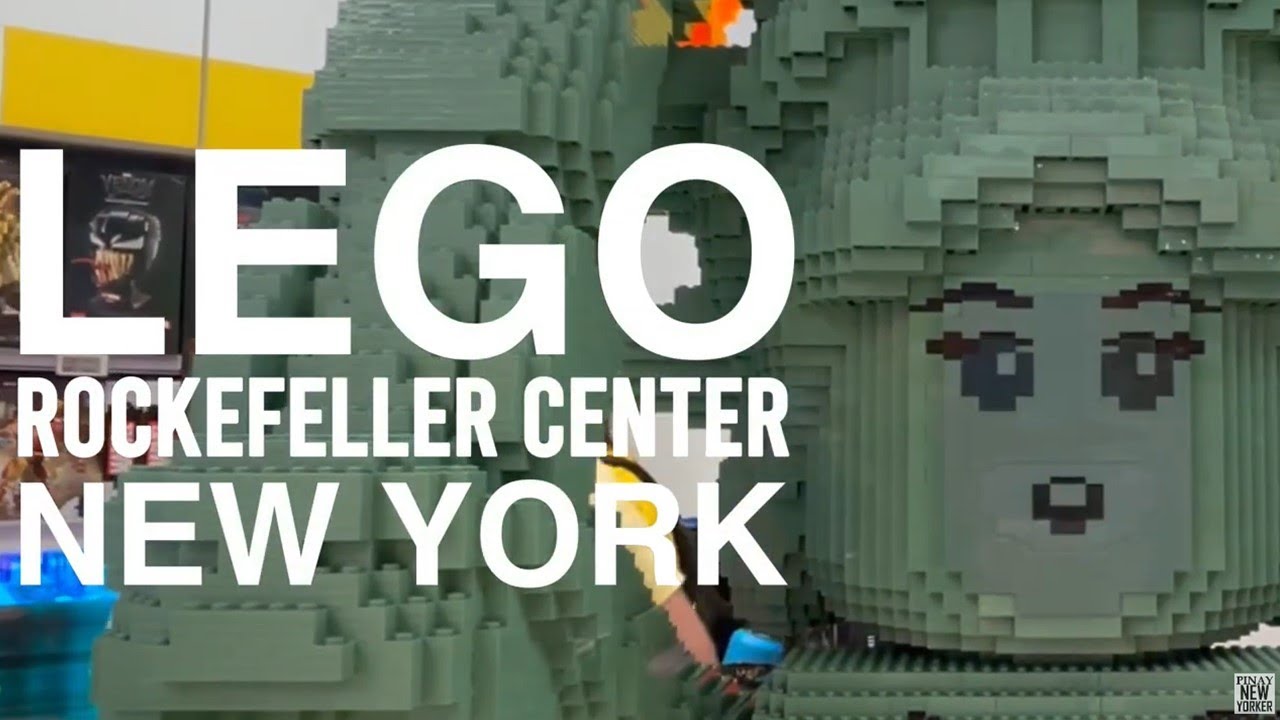 Explore the LEGO Flagship Store, Rockefeller Center, New York - Full ...