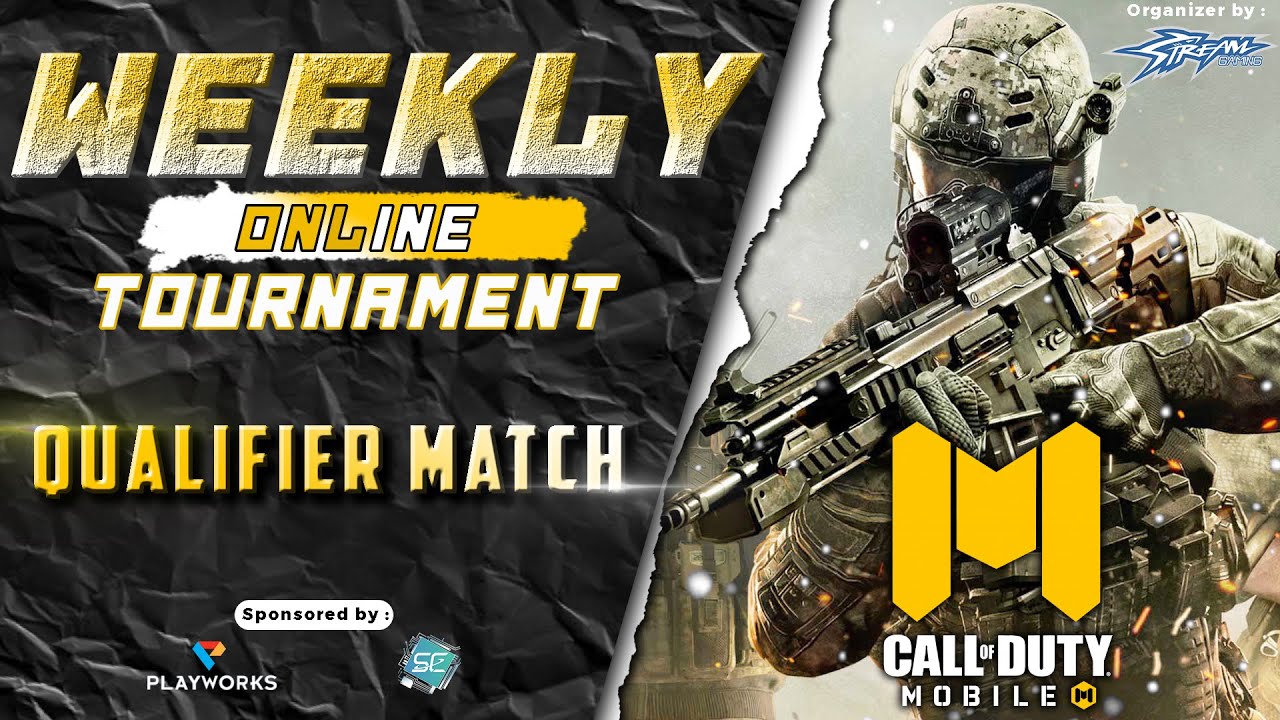 [LIVE] WEEKLY TOURNAMENT CODM MP STREAM GAMING XXVII - QUALIFIER MATCH ...