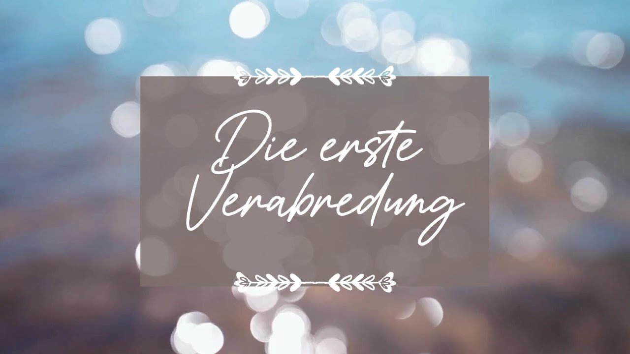 Deutsch lernen durch Hören | B1 | Die erste Verabredung - YouTube