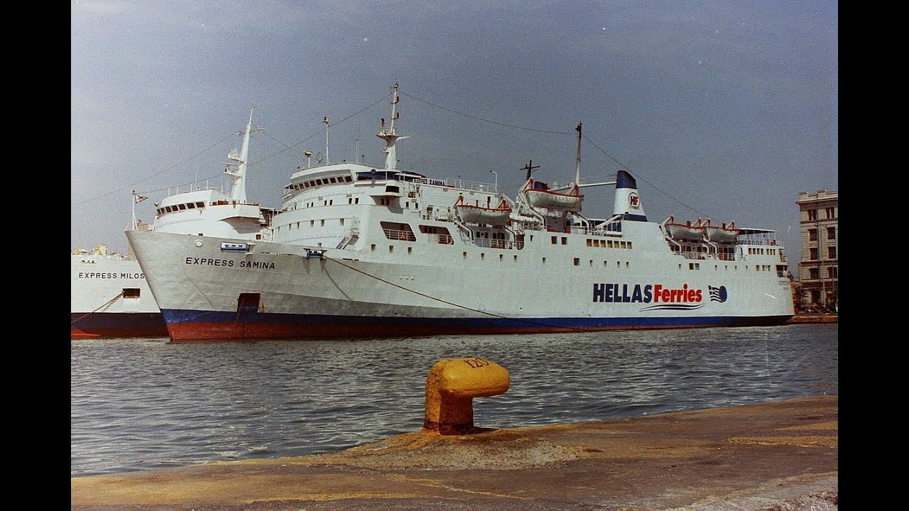 The Sinking of Express Samina by CaptainKOKO - YouTube