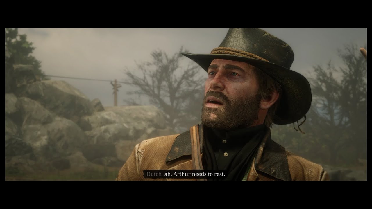 Red Dead Redemption 2 - Arthur needs to rest - YouTube