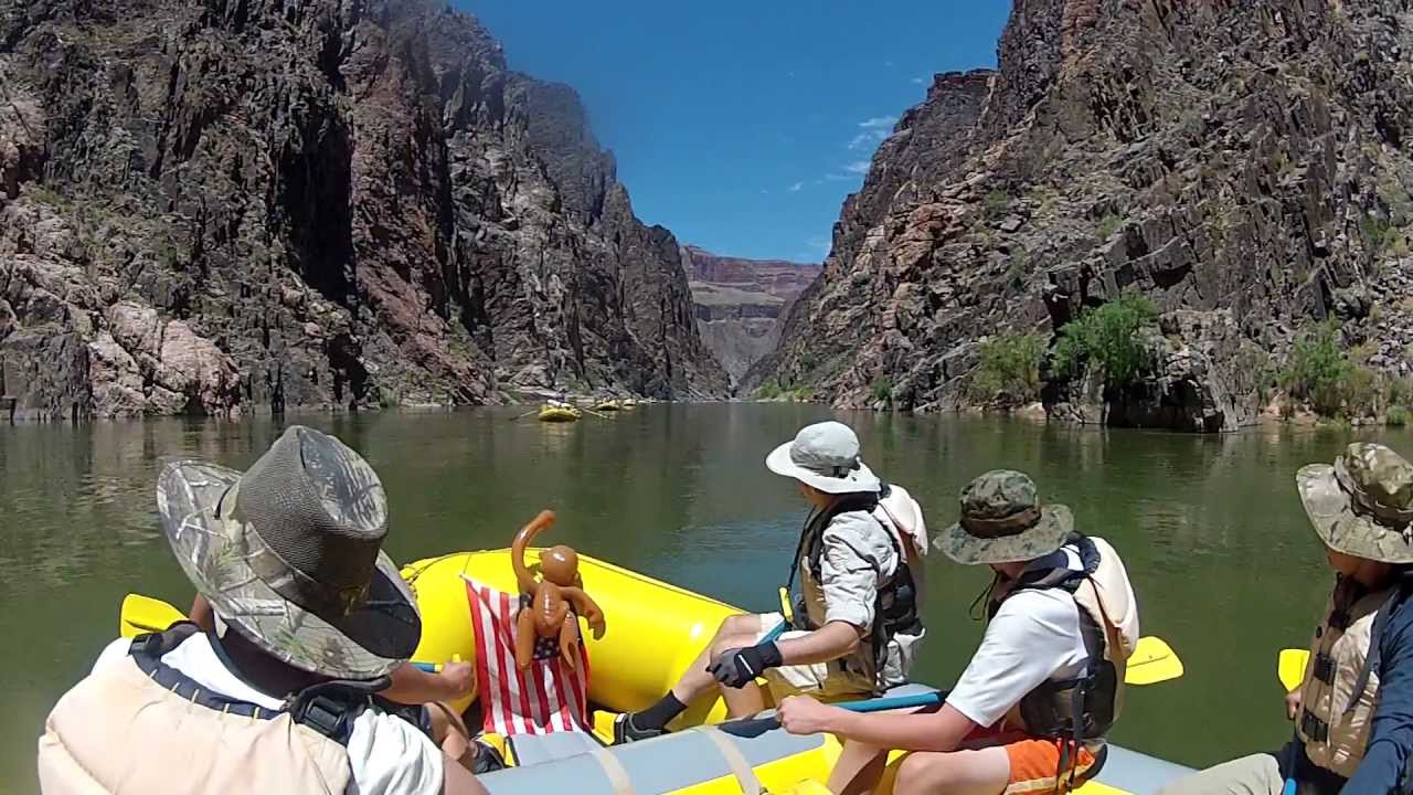 Grand Canyon 2012 - Horn Creek, our first rapid - YouTube