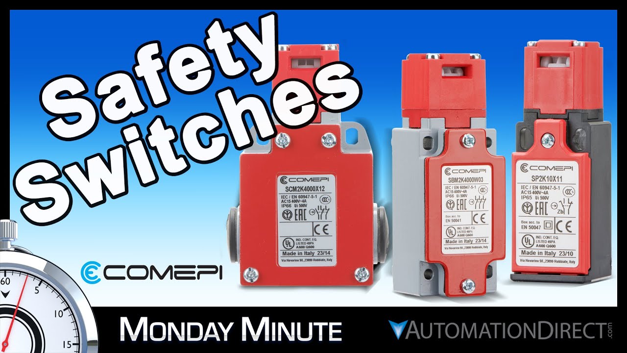 Comepi Safety Switches from AutomationDirect - YouTube