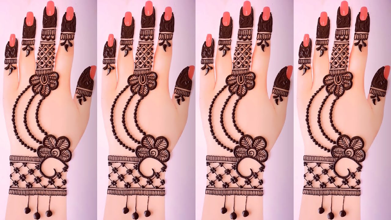 💖 Viral Video mehndi design 💖 Mehandi ka design 💖 Simple Parties ...
