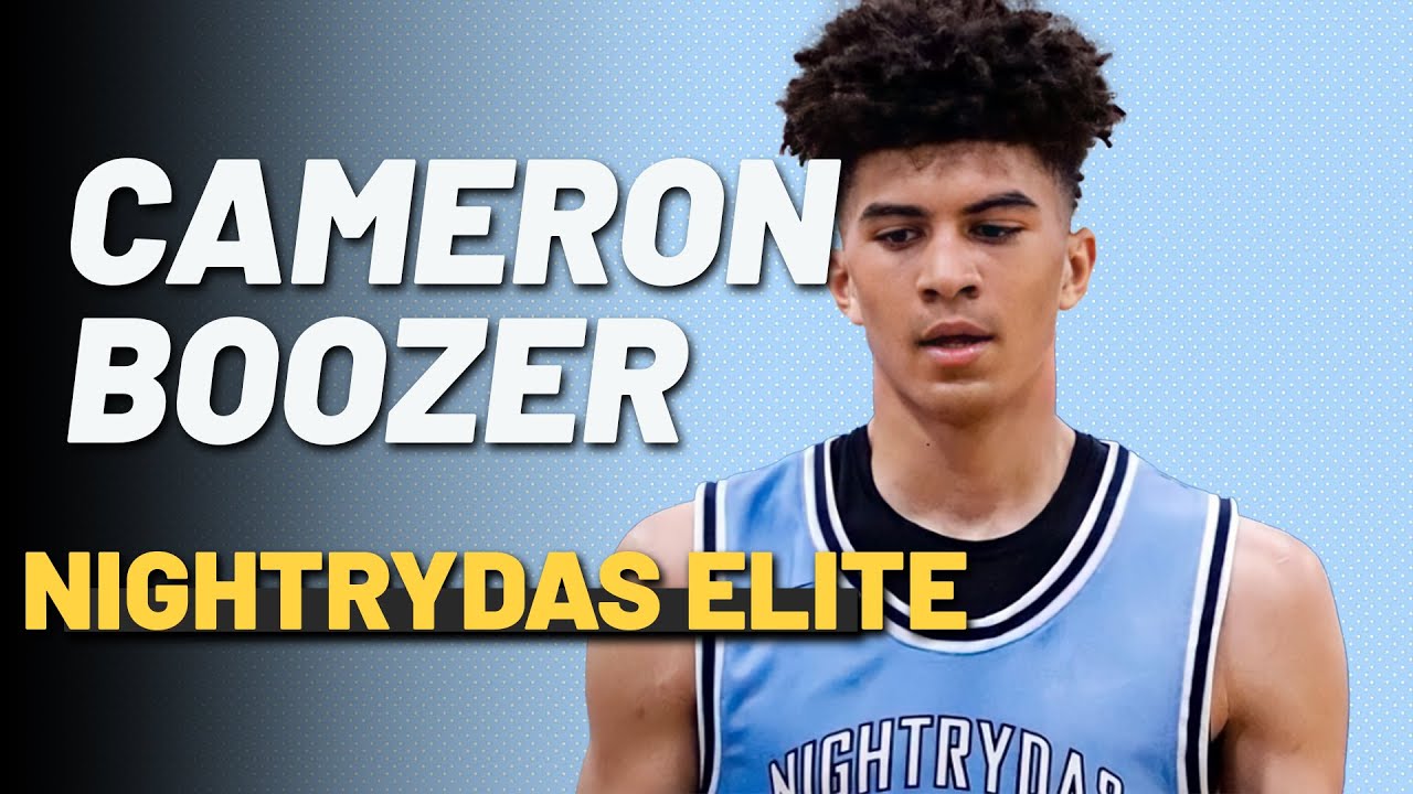 Cameron Boozer Nightrydas Elite 16U EYBL 2023 Highlights - YouTube
