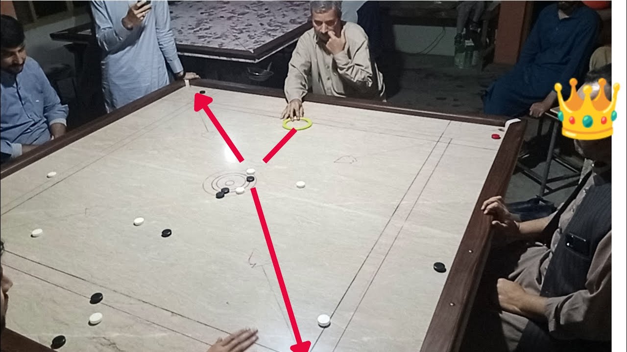 Usted Carrom Final Team Challenge Champion King 👑 Match havelian # ...