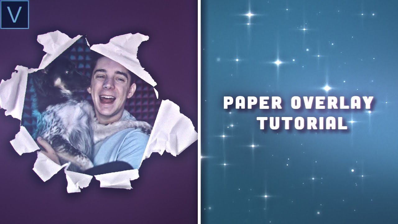 Paper Overlay Tutorial l Vegas Pro Tutorial - YouTube