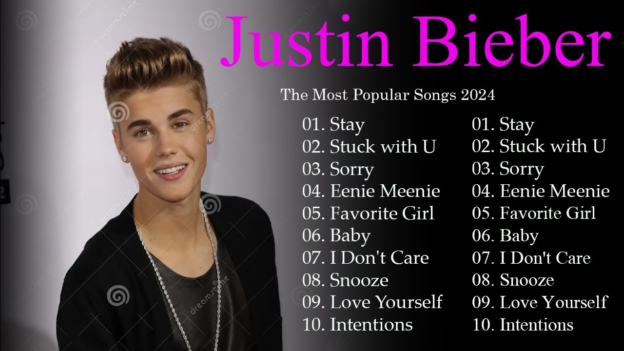 Justin Bieber - Greatest Hits 2024 | TOP 100 Songs of the Weeks 2024 ...