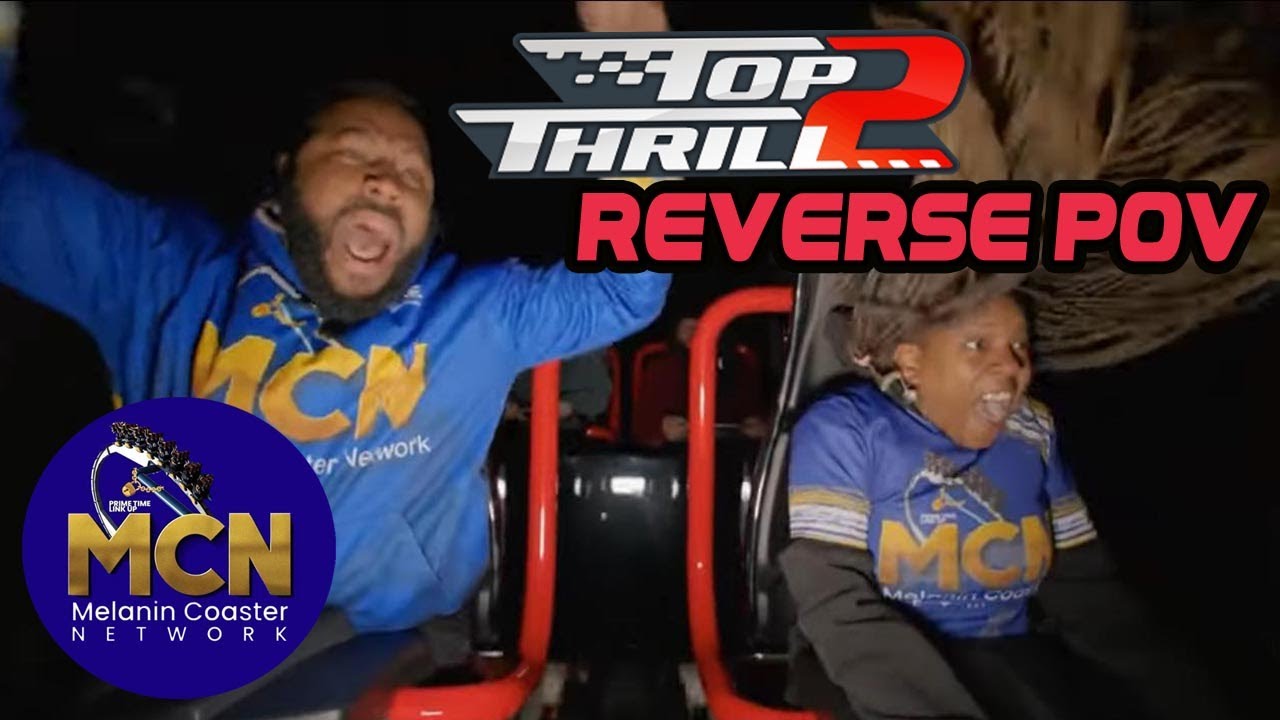 Top Thrill 2 Reverse POV! - Night Ride Cedar Point's New Triple-launch ...
