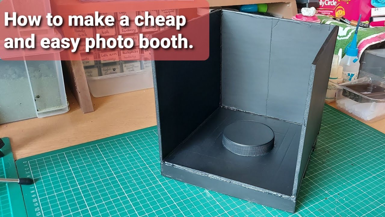 How to make a cheap and easy photo booth for your Wargaming minis - YouTube