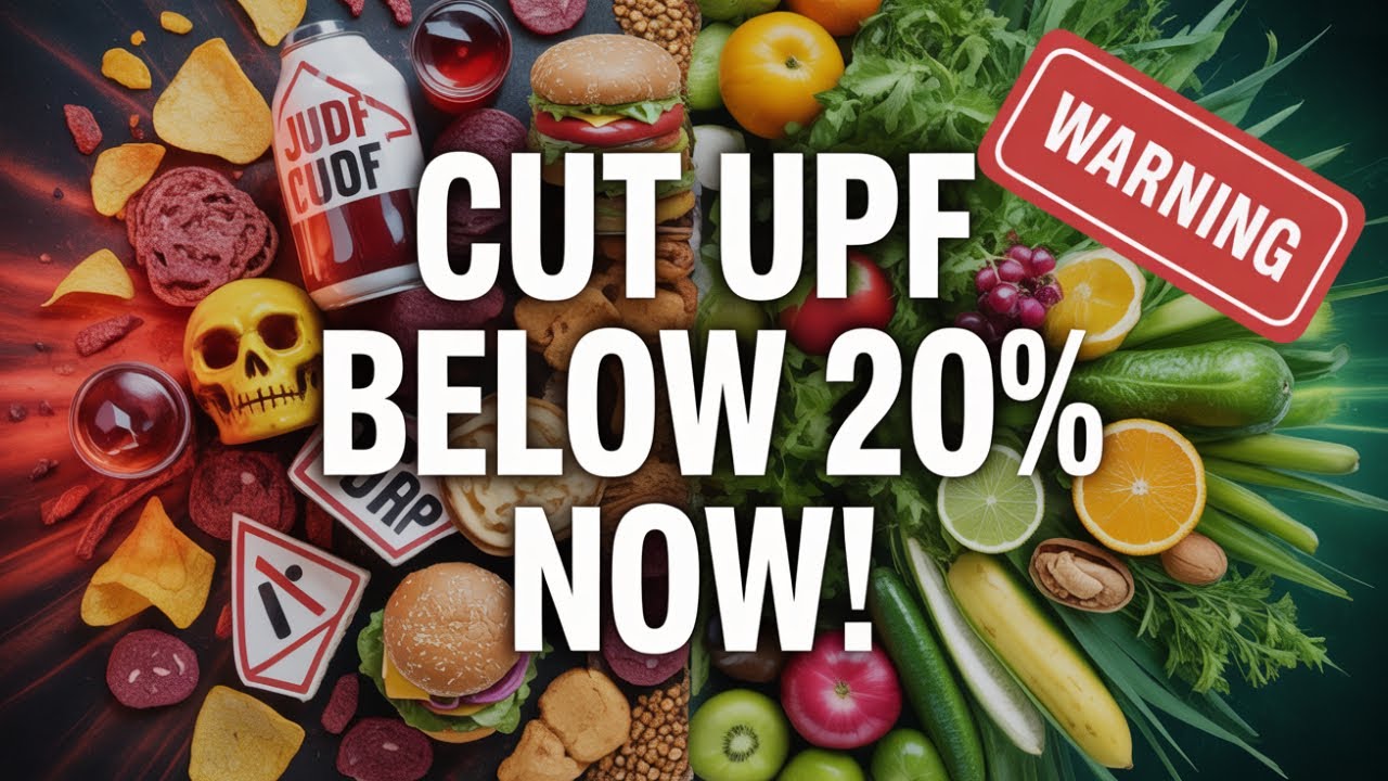Ditch Ultra-Processed Foods: Under 20% or Risk Health! - YouTube