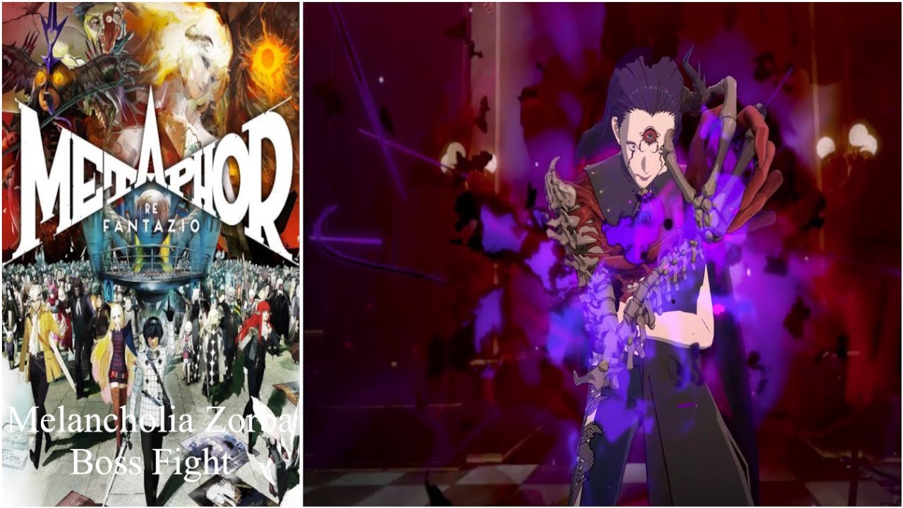 Metaphor: Refantazio - Melancholia Zorba Boss Fight - YouTube