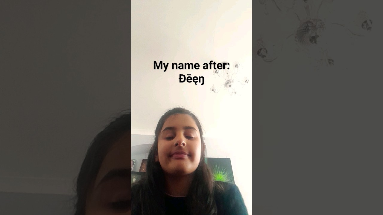 hi I'm Đēęŋ #shorts #adeena #name - YouTube